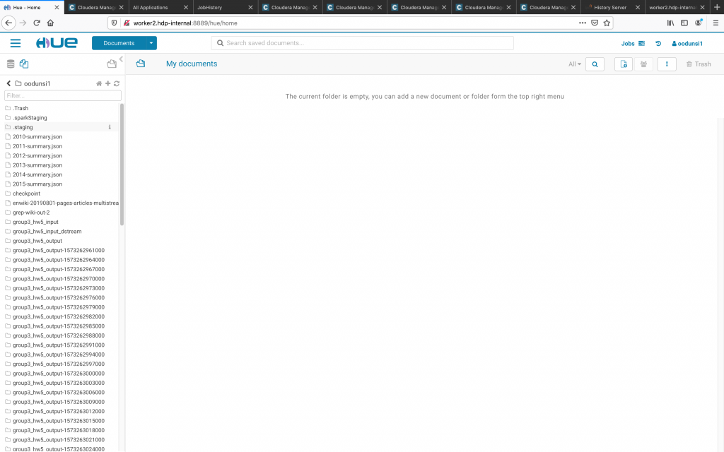 Accessing Hue Using The Big Data Cluster High Performance Computing Facility Umbc